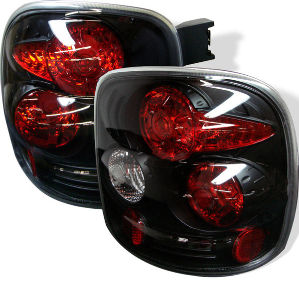Chevy Silverado Stepside 99-04 Euro Style Tail Lights - Black – CARRO ...