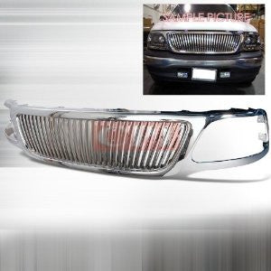FORD 1999-2002 FORD F150 1P CHROME GRILLE VERTICAL PERFORMANCE – CARRO ...