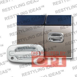 Chevrolet 2000-2006 Suburban/Tahoe Chrome Rear Door Handle Cover Perfo ...
