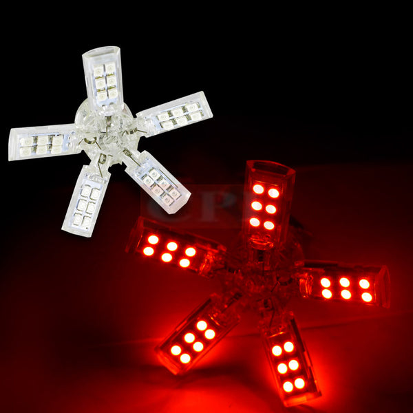 Universal 7443 Led Bulb 9 Piece Led - Red 12V – CARRO PACIFIC